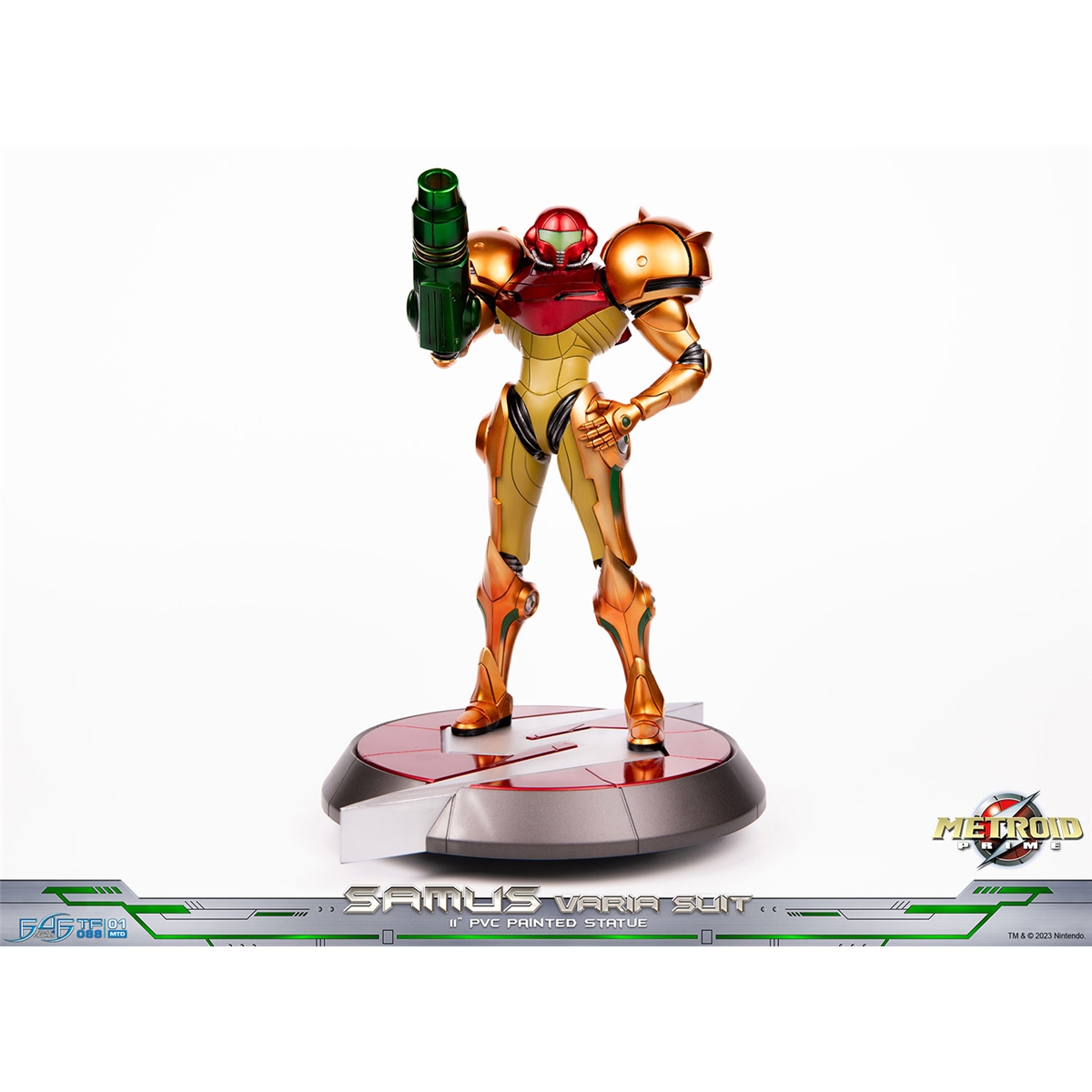 METROID PRIME FIGURINE SAMUS VARIA SUIT PVC 27.5CM