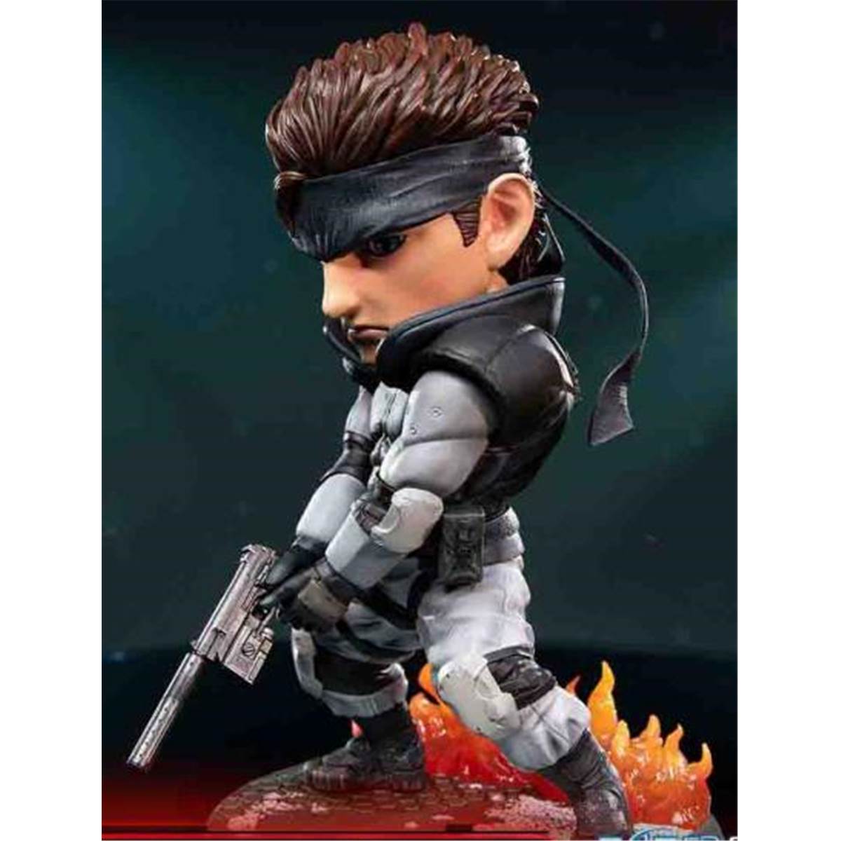 METAL GEAR SOLID FIGURINE PVC SOLID SNAKE