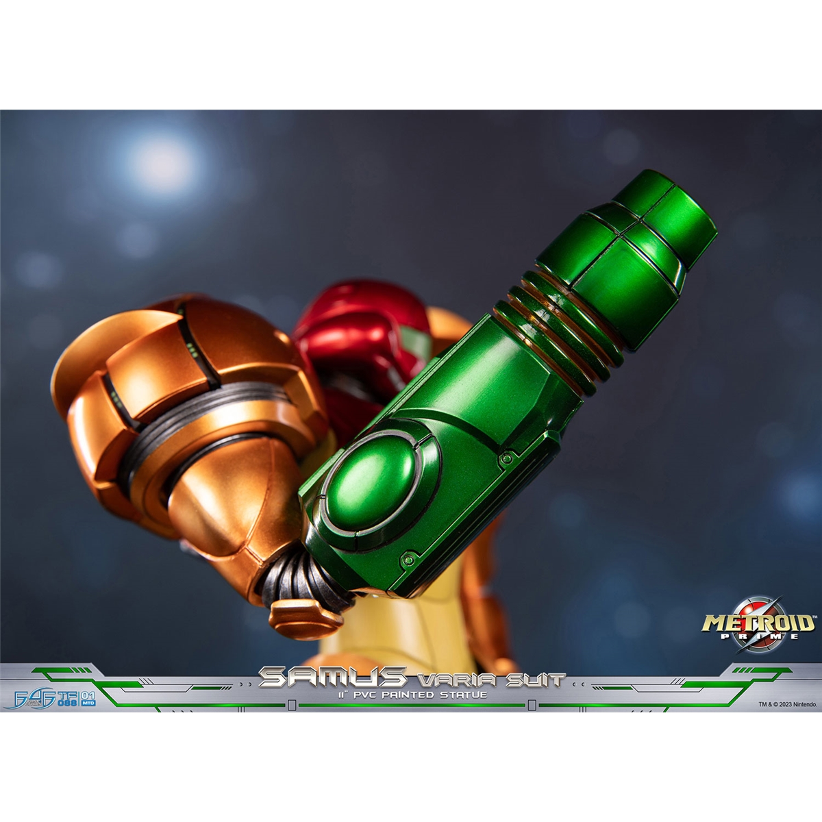 METROID PRIME FIGURINE SAMUS VARIA SUIT PVC 27.5CM