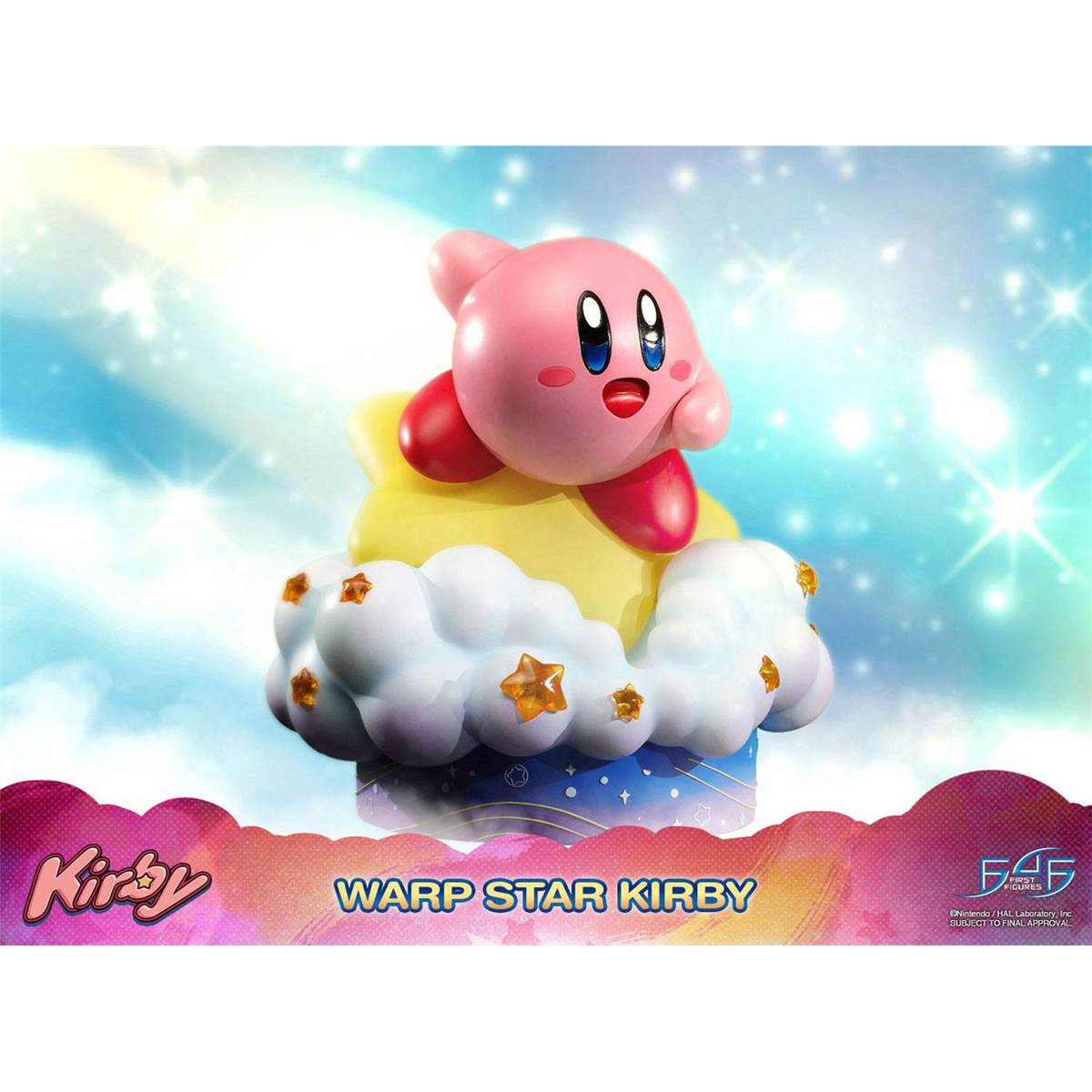 KIRBY FIGURINE WARP STAR 38CM