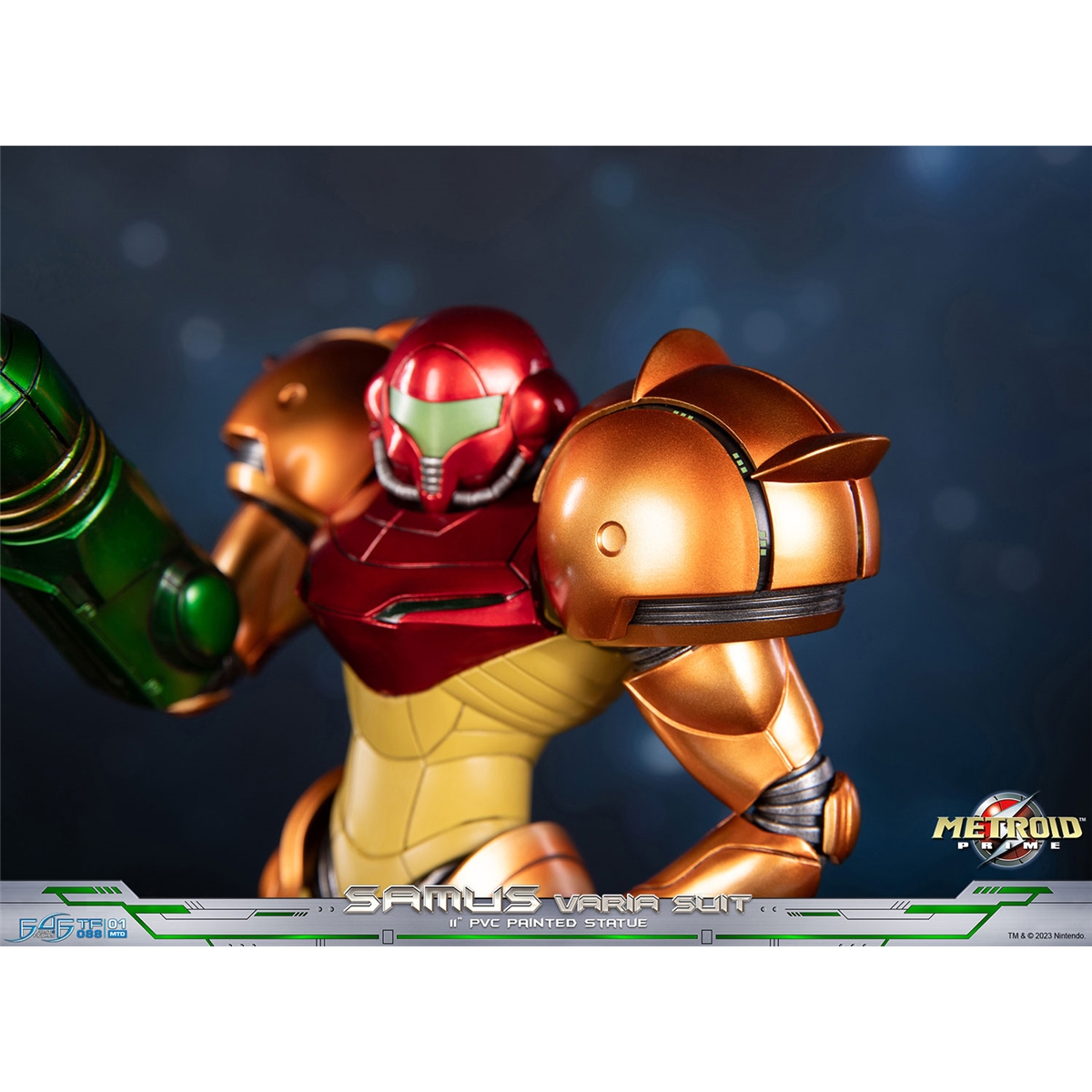 METROID PRIME FIGURINE SAMUS VARIA SUIT PVC 27.5CM